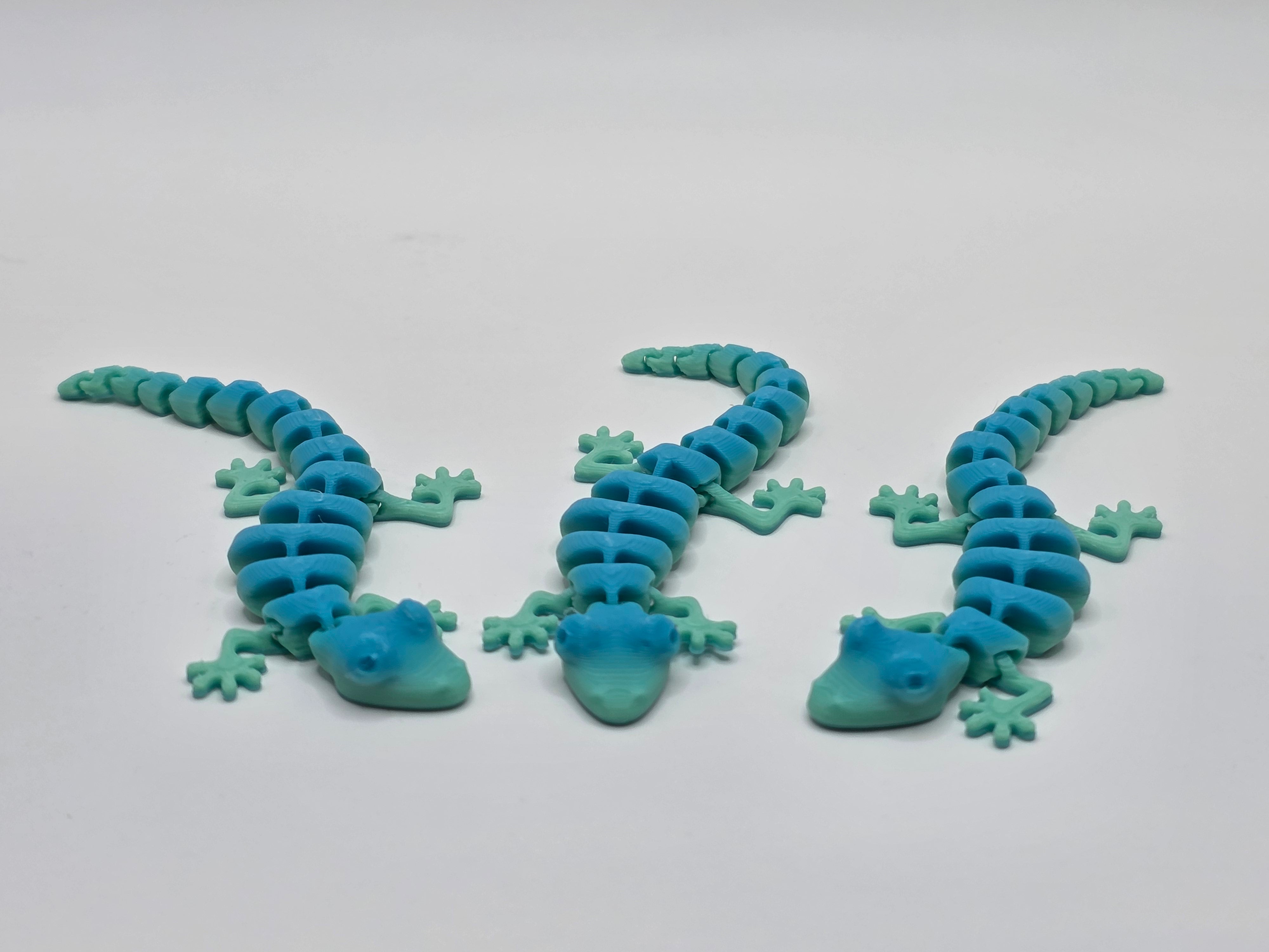 Mini Lizard (Blue/Green) - POCKET PET – S & P Designs